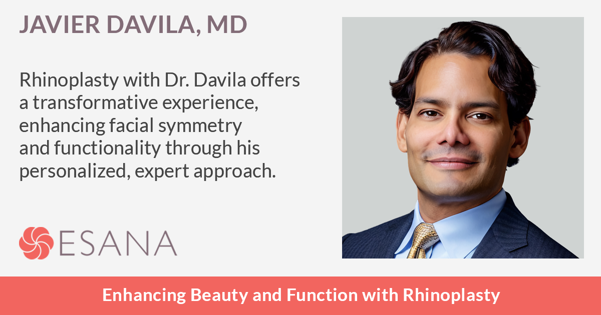 Rhinoplasty by Javier Davila, MD - ESANA